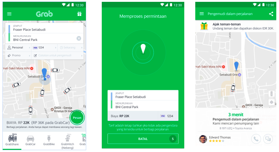 Berbagi Cerita dan Perjalanan dengan GrabShare, Layanan Carpool ...