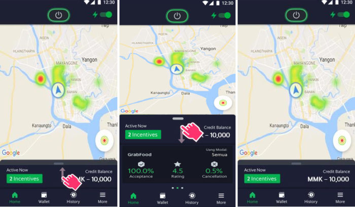 Grab Driver App ၏ Home Screen အသစ်ပြောင်းလဲခြင်း | Grab MM