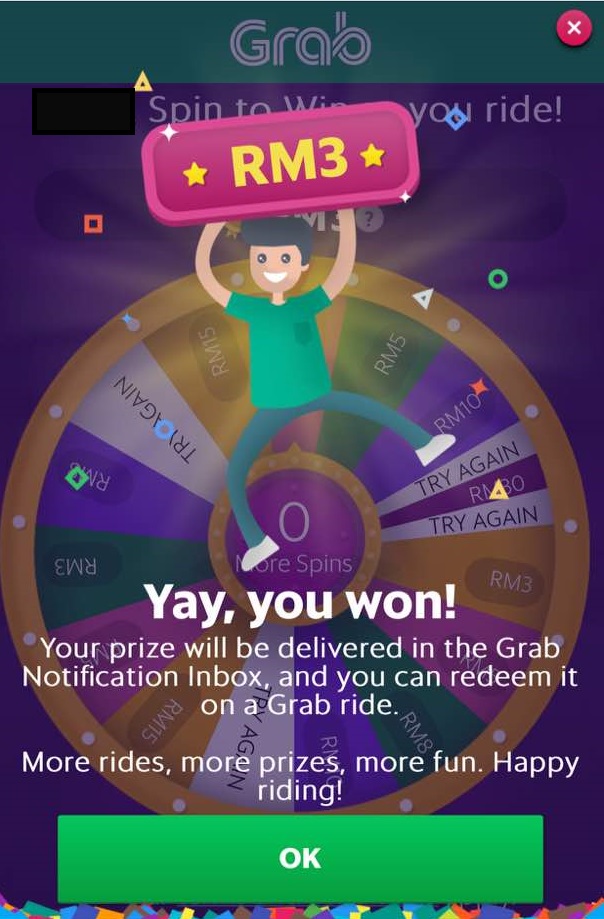 Spin To Win | Grab MY