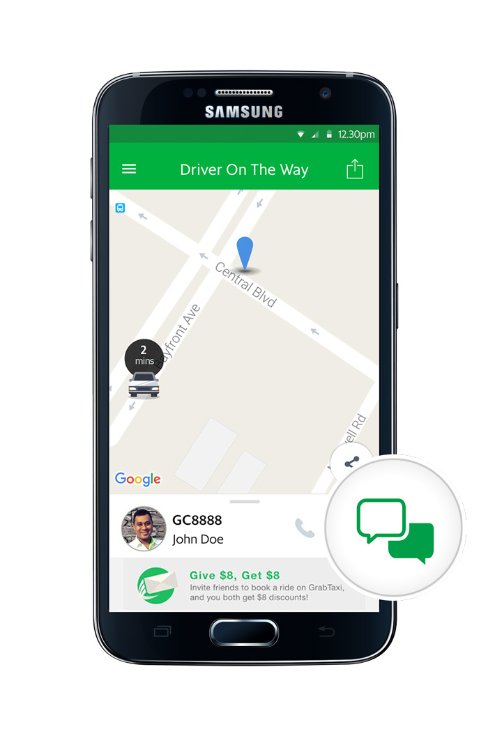 Grab Launches In-app Instant Messaging Service GrabChat for Ride ...