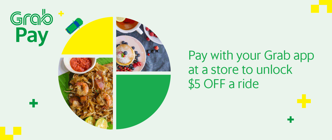 Unlock $5 OFF a Grab ride every time you pay with your Grab app in ...