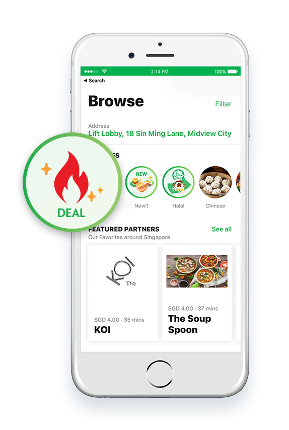Say hello to the hottest new category on GrabFood. | Grab SG