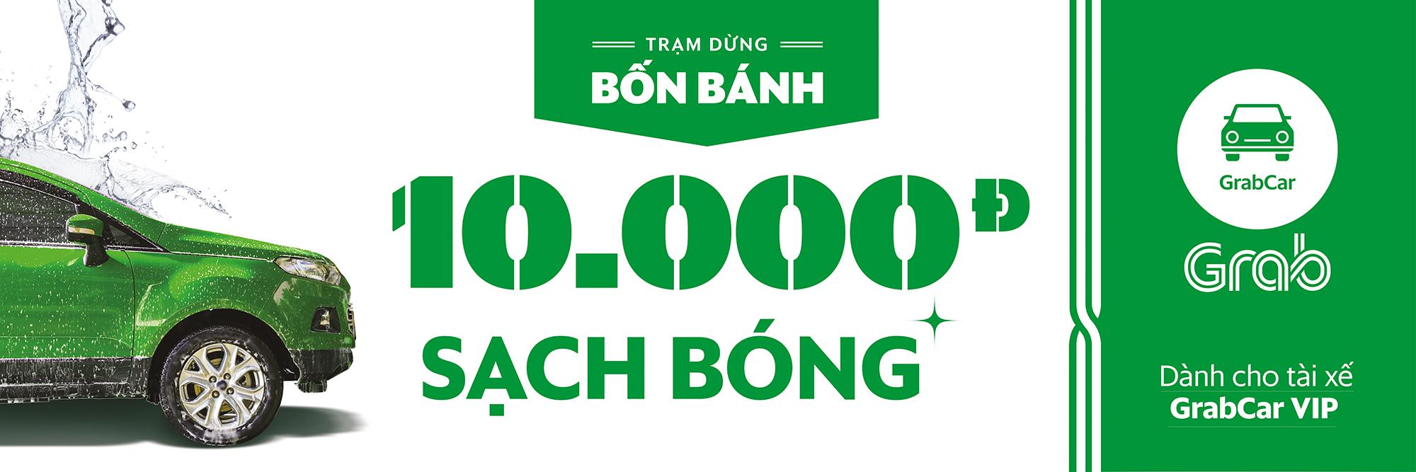 [GrabCar HCM-HN-ĐN] “Trạm dừng bốn bánh” – Rửa xe chỉ với 10.000đ và ...