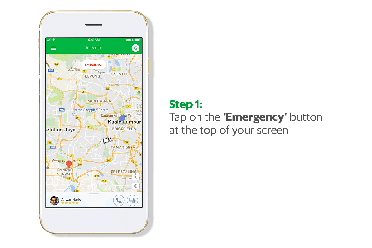 Emergency feature update: Add 3 contacts| Grab VN